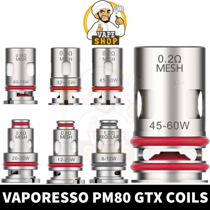 Best Vaporesso Target Pm80 Gtx Coilin Dubai