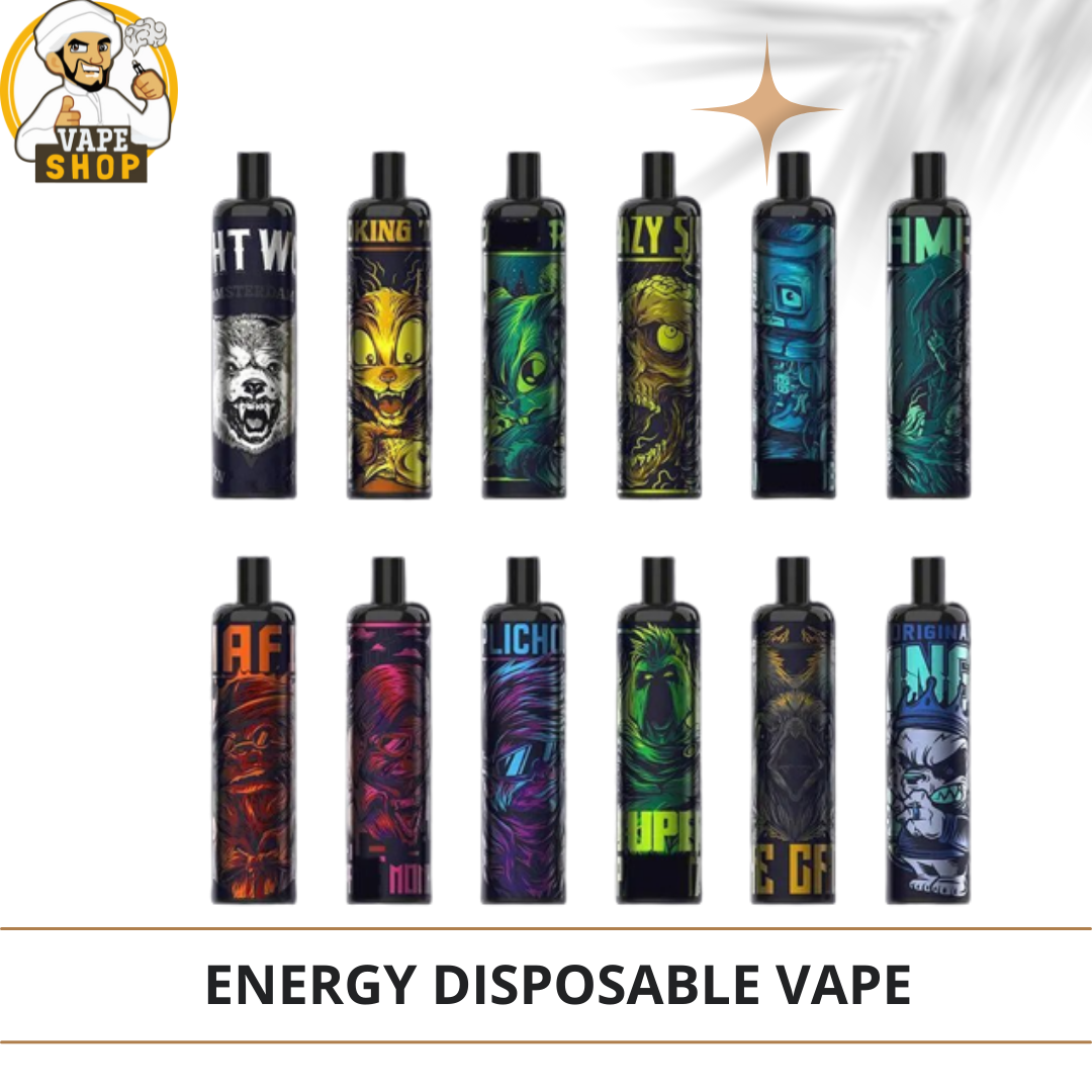 Energy Disposable Vape 5000 Puffs Rechargeable E Cigarettes In UAE Energy Disposable Vape 5000 Puffs Rechargeable E Cigarettes In UAE