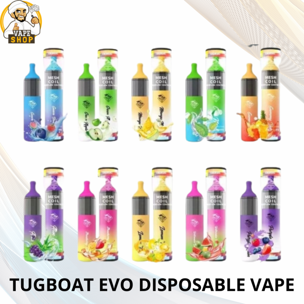 Best No1 Tugboat Evo Disposable Vape 4500 Puffs Buy in UAE
