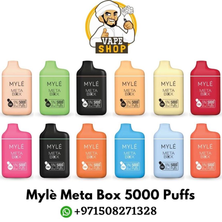 Best Myle Meta Box Disposable Vape 5000 Puffs in UAE - Vapshop