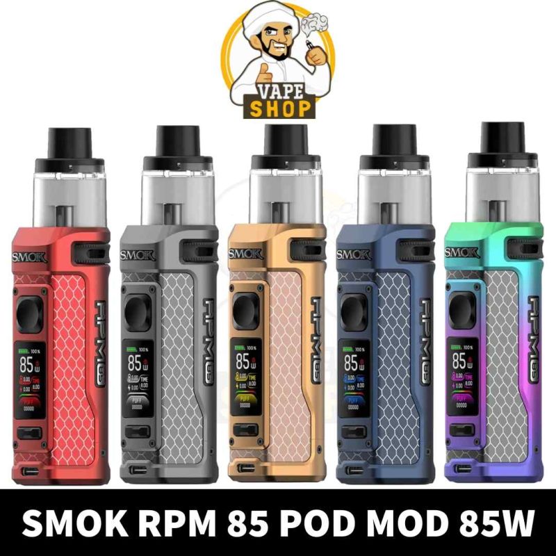 Best SMOK RPM 100 Kit 100W Pod Mod Kit 18650mAh in Dubai