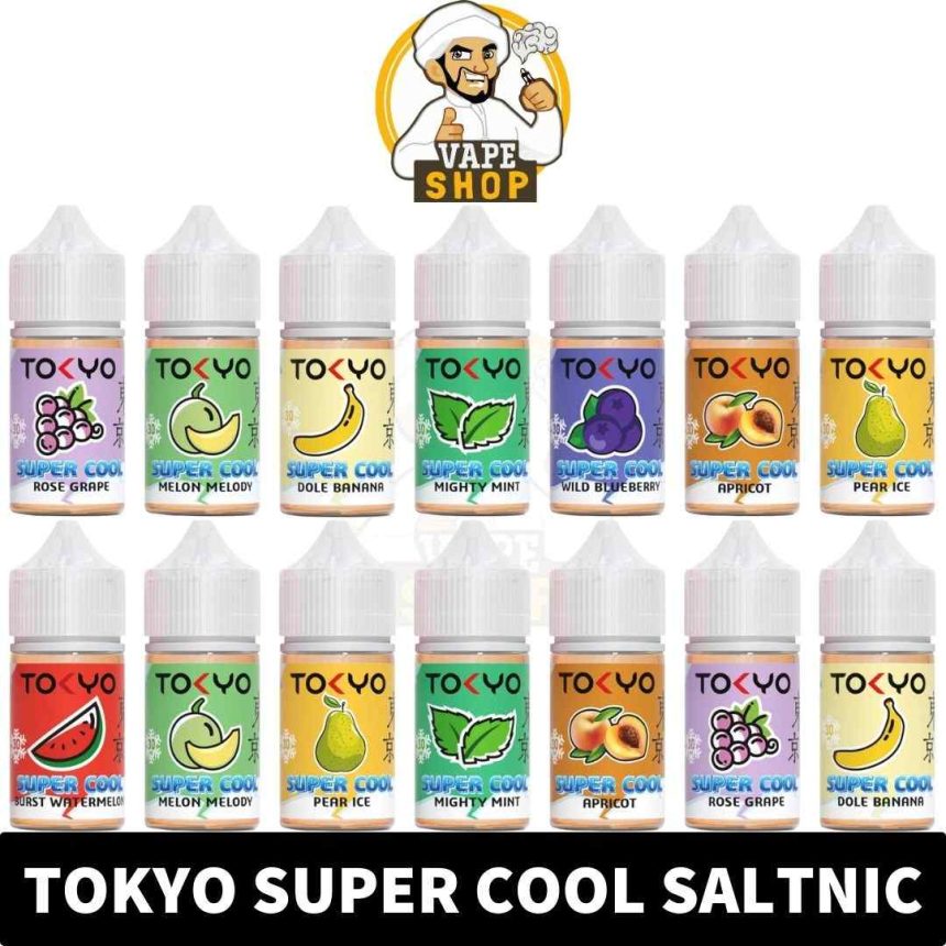 Best Tokyo Super Cool Salt Nicotine 30ml 30mg- 50mg in Dubai