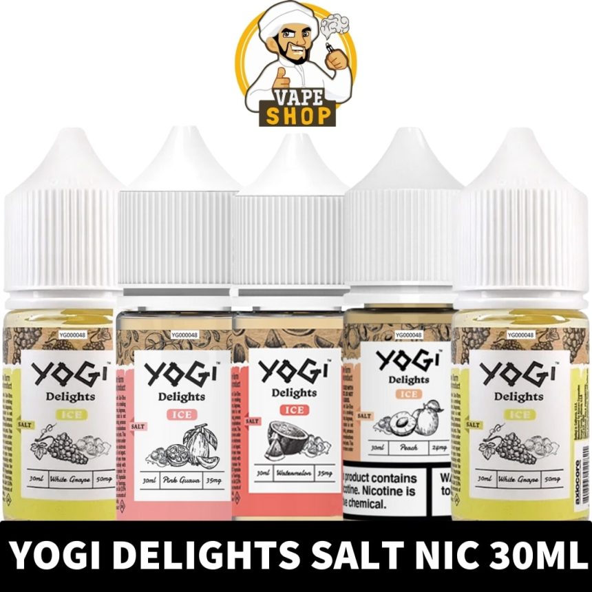YOGI Delights Salt Nicotine 30ml Vape Juice 35mg & 50mg YOGI Delights Salt Nicotine 30ml Vape Juice 35mg & 50mg