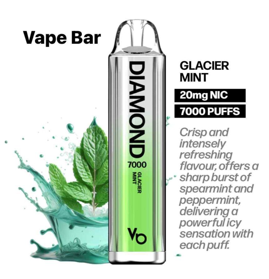 VAPES BARS Diamond 7000 Puffs Disposable Vape in Dubai