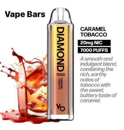 VAPES BARS Diamond 7000 Puffs Disposable Vape in Dubai