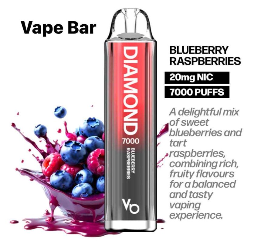 VAPES BARS Diamond 7000 Puffs Disposable Vape in Dubai
