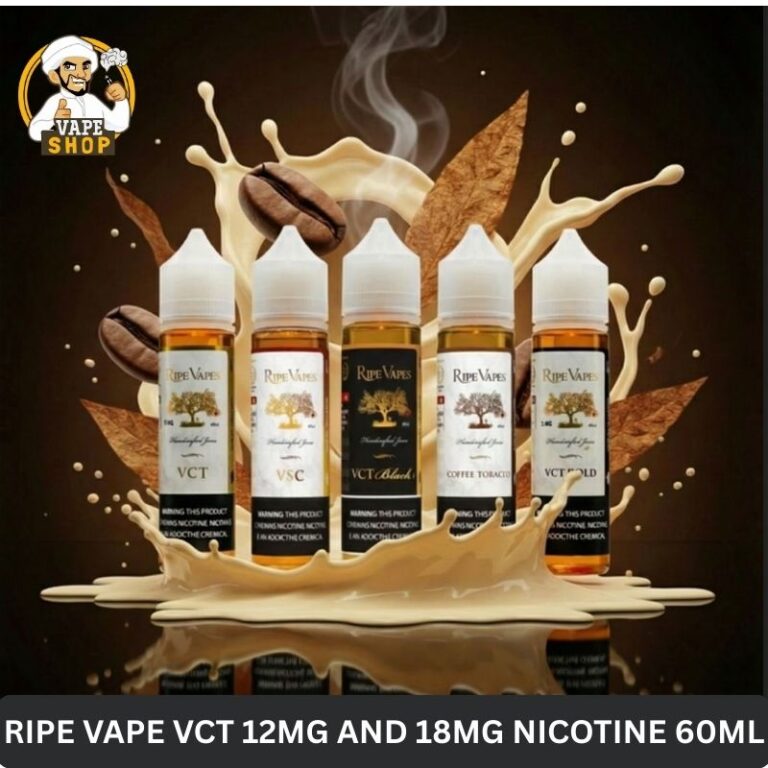 Ripe Vape Vct 12mg and 18mg Nicotine 60ml Liquid – Buy Now